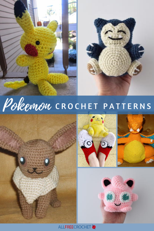 27 Pokemon Crochet Patterns | AllFreeCrochet.com