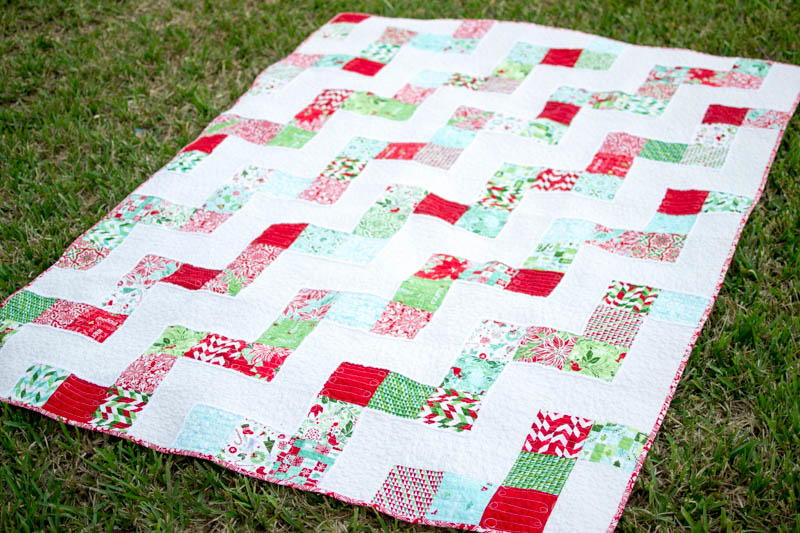 No Bake Jolly Bar Quilt Pattern | FaveQuilts.com