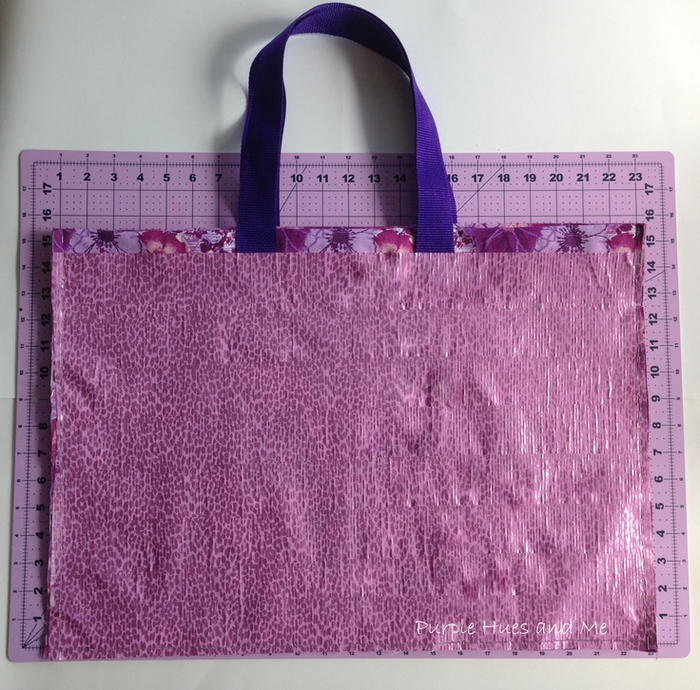 Fat Quarter and Duct Tape Tote Bag (No Sew) | FaveCrafts.com
