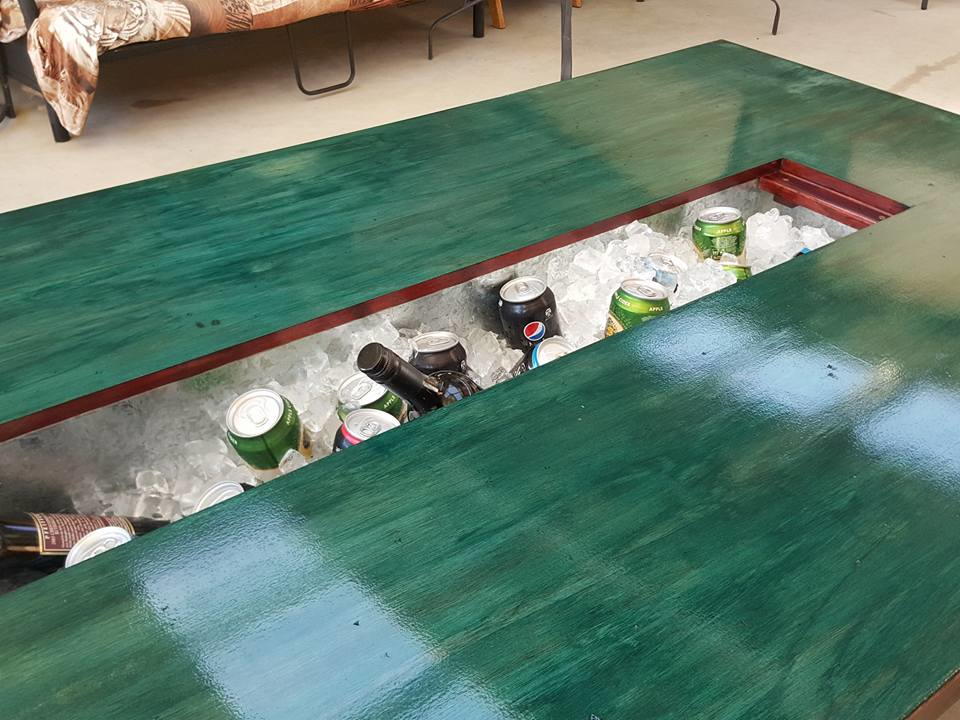 How to Make a Party Trough Table | DIYIdeaCenter.com