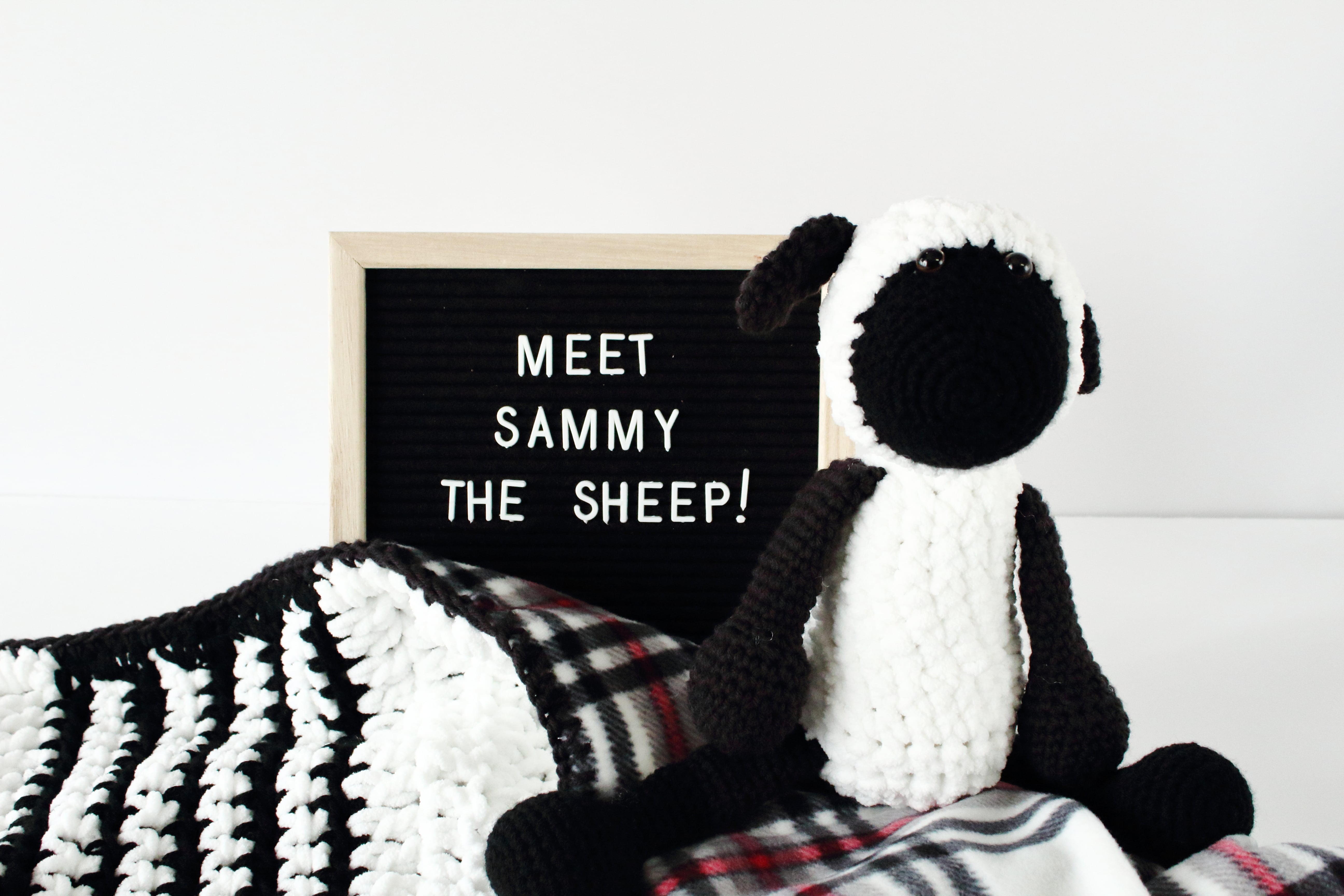 Sammy The Sheep | AllFreeCrochet.com