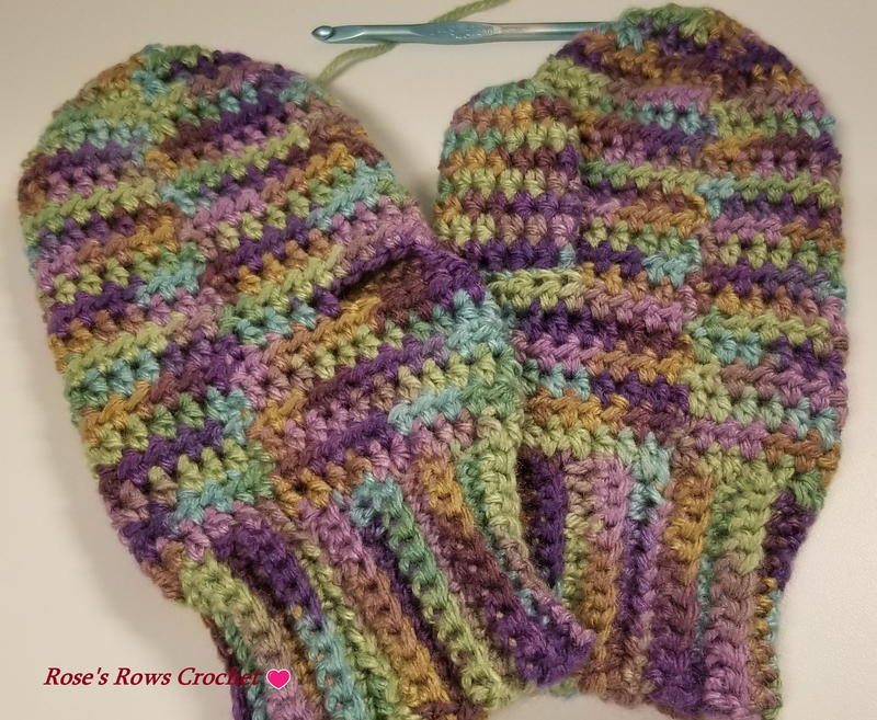 Slip Stitch Mittens | AllFreeCrochet.com