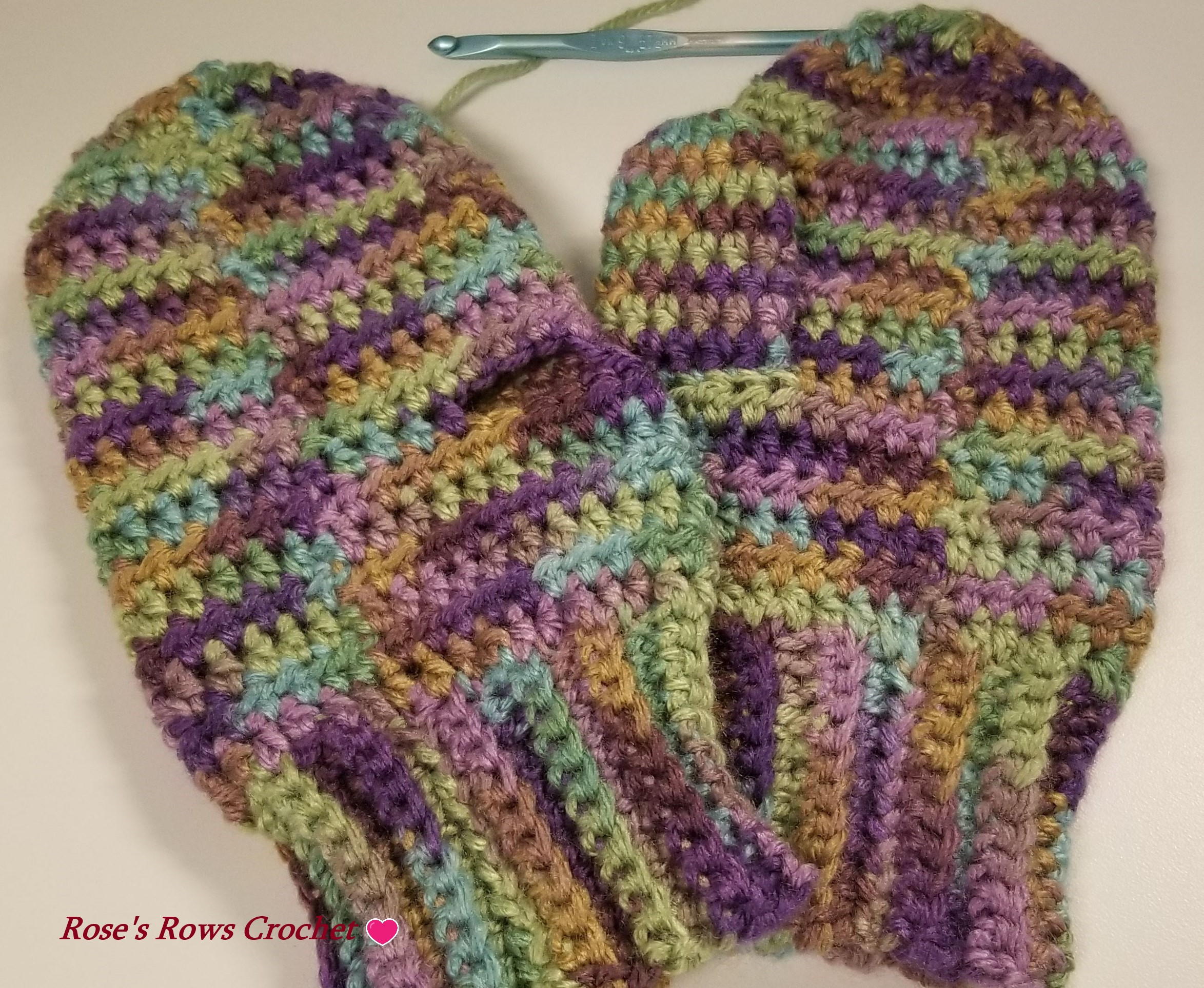 Simple Cozy Mittens | AllFreeCrochet.com