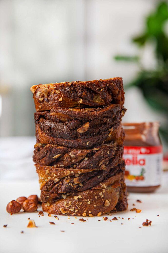 Nutella Bread Recipe | TheBestDessertRecipes.com