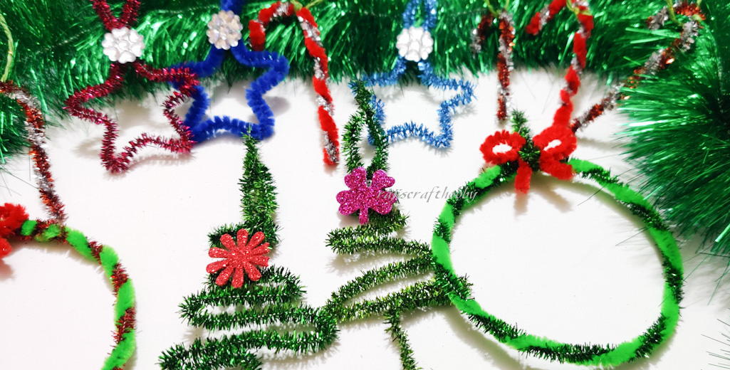 Easy To Make Pipe Cleaner Christmas Ornaments | AllFreeChristmasCrafts.com