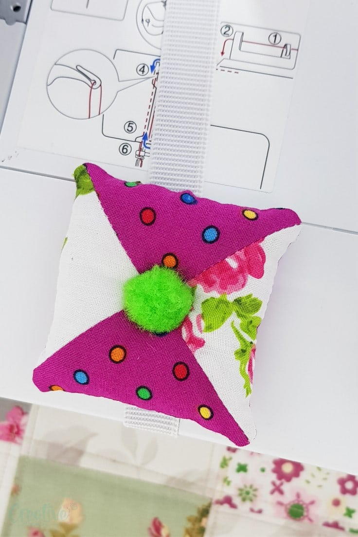 Patchwork Pincushion Allfreesewing