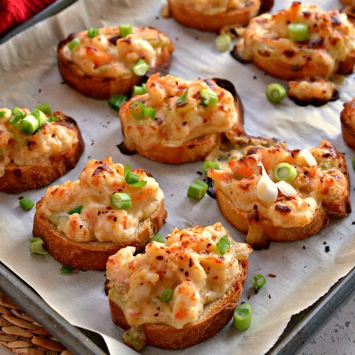 Baked Shrimp Toast | RecipeLion.com