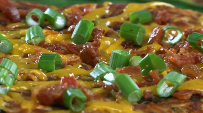 Loaded Layered Hash Browns | MrFood.com