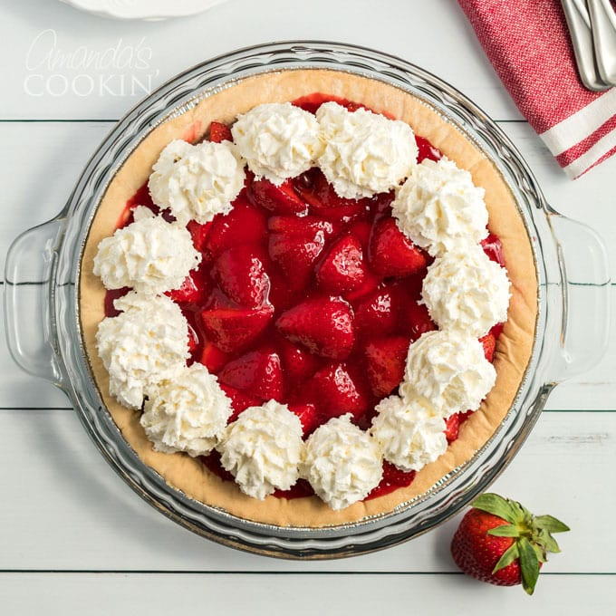 Strawberry Pie | TheBestDessertRecipes.com