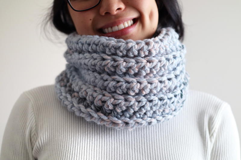 Arctic Ice Snood | FaveCrafts.com