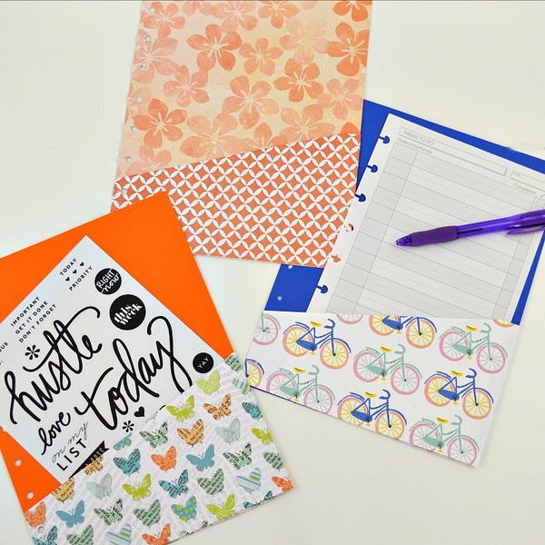 DIY Happy Planner Pocket | DIYIdeaCenter.com