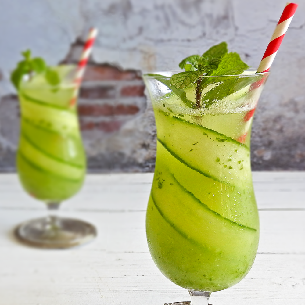 Cucumber & Mint Cooler Mocktail | RecipeLion.com