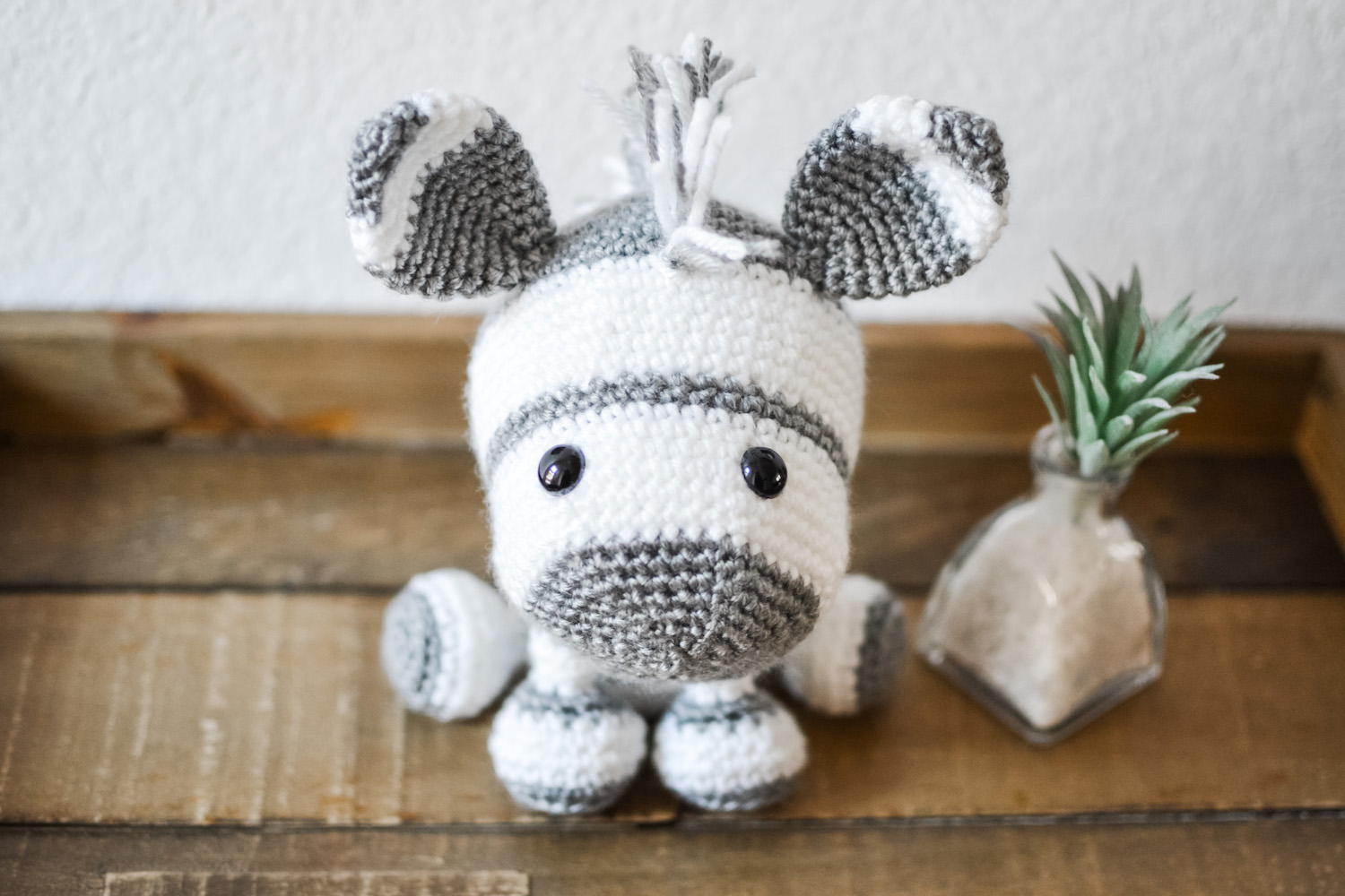 Zara The Zebra | AllFreeCrochet.com