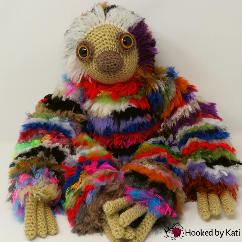 Scrappy The Sloth | AllFreeCrochet.com