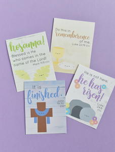 Printable Holy Week Verse Cards | FaveCrafts.com