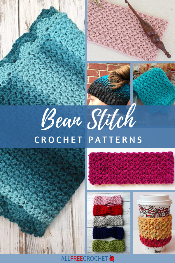 23 Bean Stitch Crochet Patterns | AllFreeCrochet.com