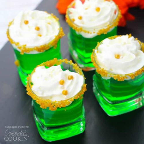 Green Jello Shots | RecipeLion.com