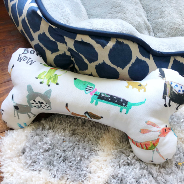 Diy Soft Dog Bone Toy | DIYIdeaCenter.com