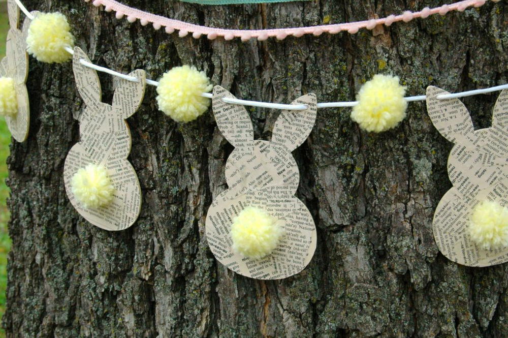 Printable 3D Easter Bunny Decoration | FaveCrafts.com