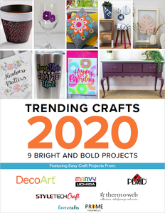 Trending Crafts 2020: 9 Bright and Bold Projects | FaveCrafts.com