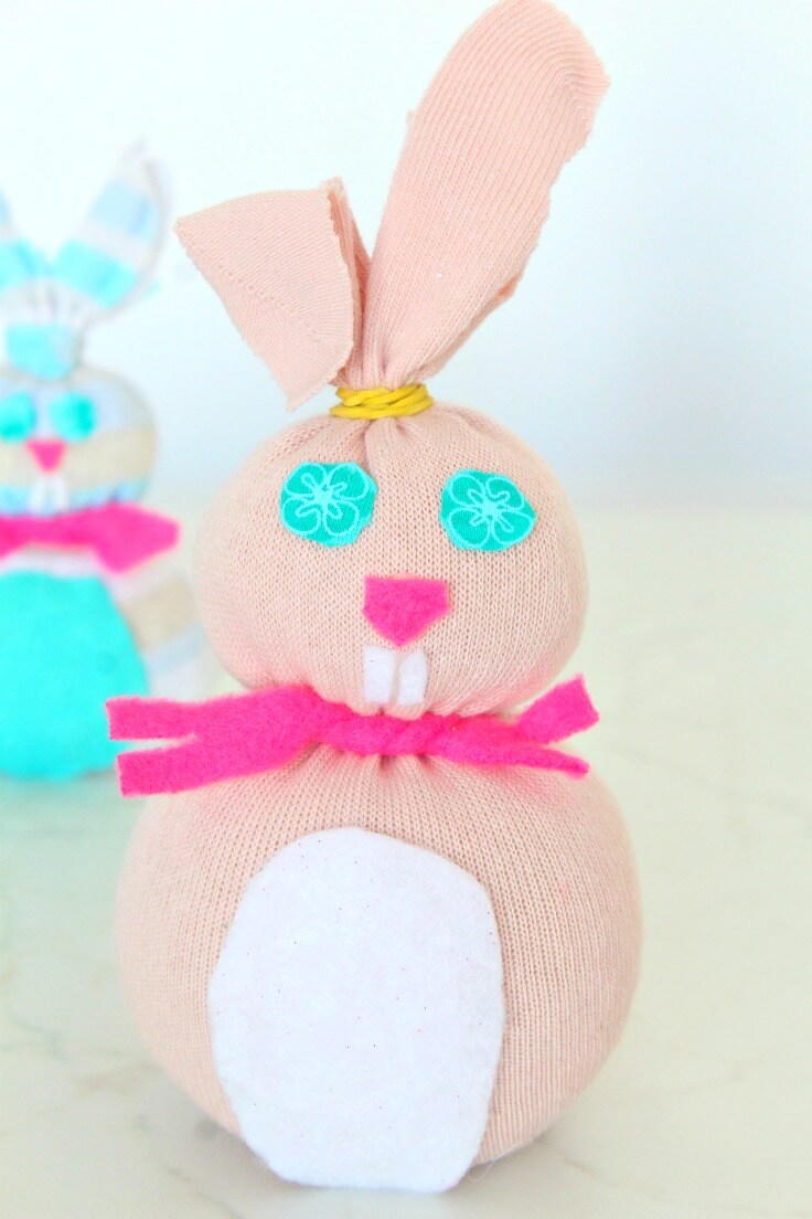Sock Bunny Craft | FaveCrafts.com