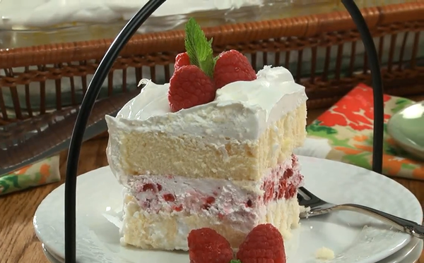 Spring Fling Layered Cake (Easy!) | MrFood.com