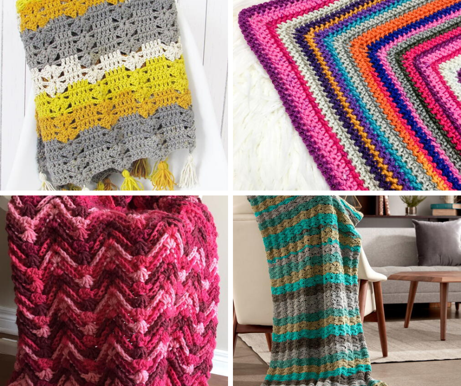 Cozy, Cute, and Colorful: 10 Caron Cakes Afghan Patterns | FaveCrafts.com