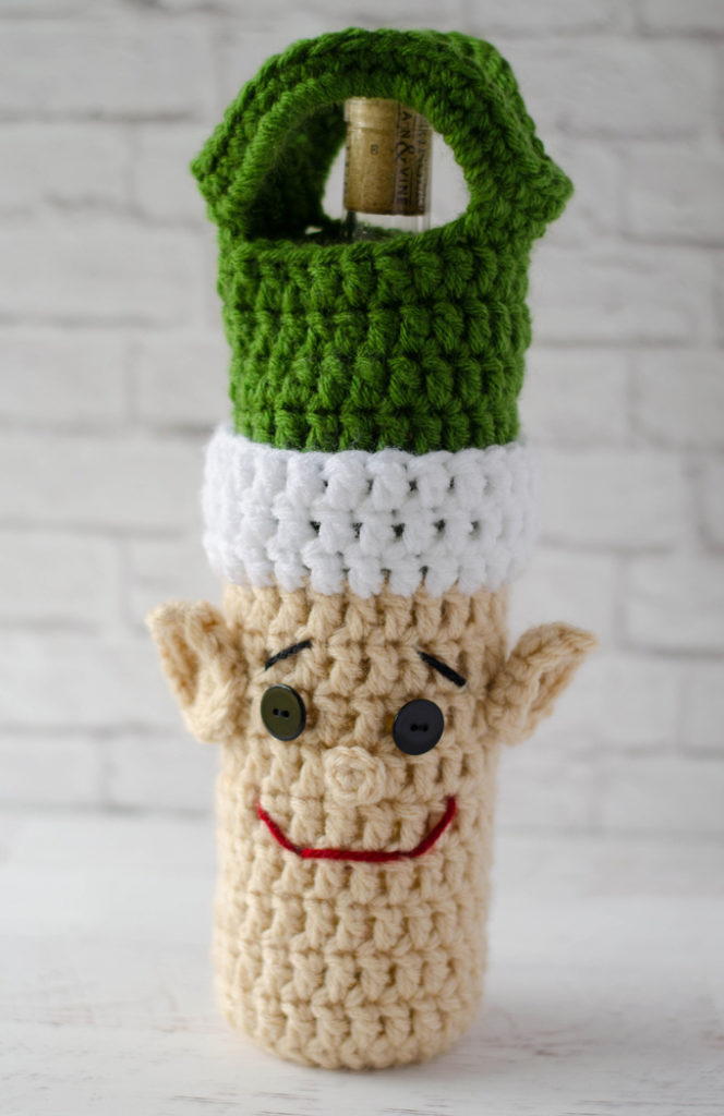 Elf Wine Cozy | FaveCrafts.com