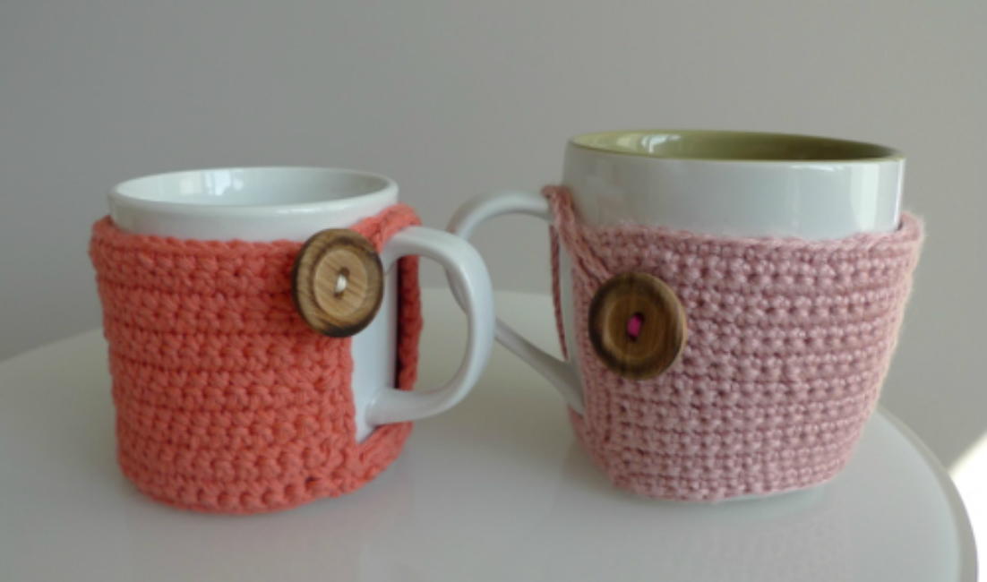Cup Cozy | AllFreeCrochet.com