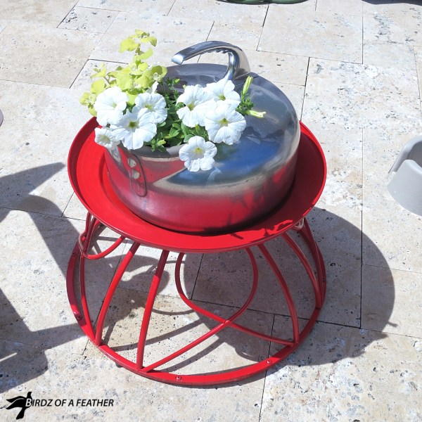 Fire Pit Planter | DIYIdeaCenter.com
