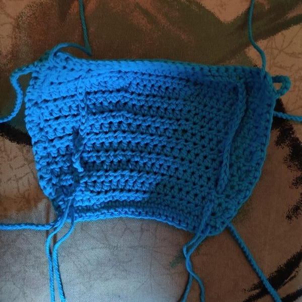 Free Crochet Face Mask Pattern | FaveCrafts.com