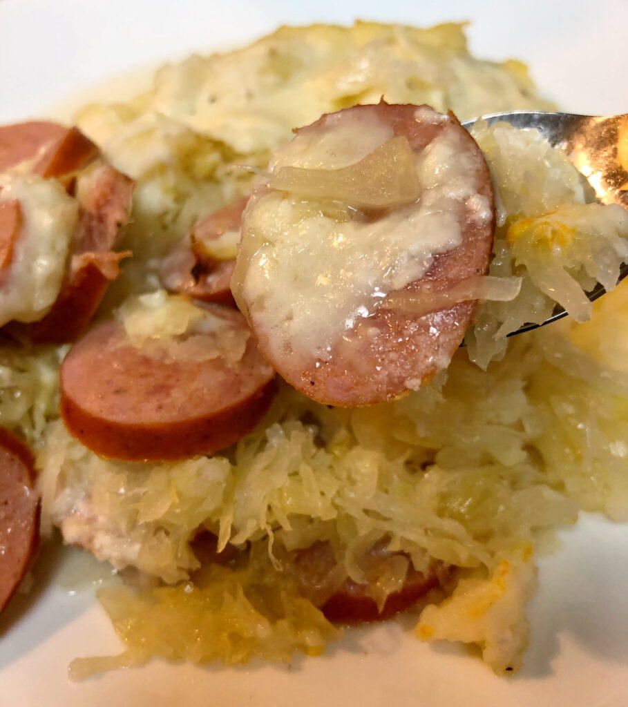 Shepherd’s Pie With Kielbasa | AllFreeCasseroleRecipes.com