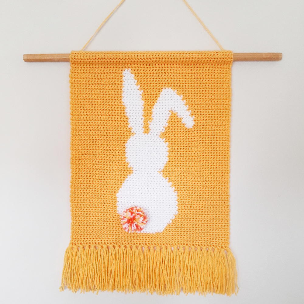 Bunny Wall Hanging | FaveCrafts.com