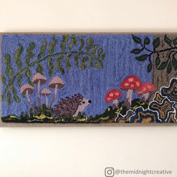 Punch Needle Artist: Katie Stackhouse | rughookingmagazine.com