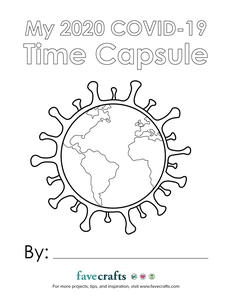 Covid-19 Time Capsule for Kids | FaveCrafts.com
