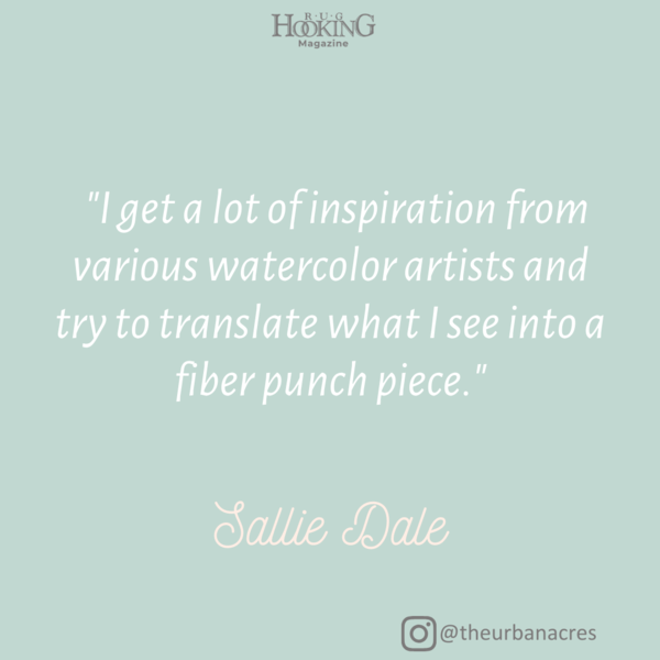 Punch Needle Artist: Sallie Dale from The Urban Acres ...
