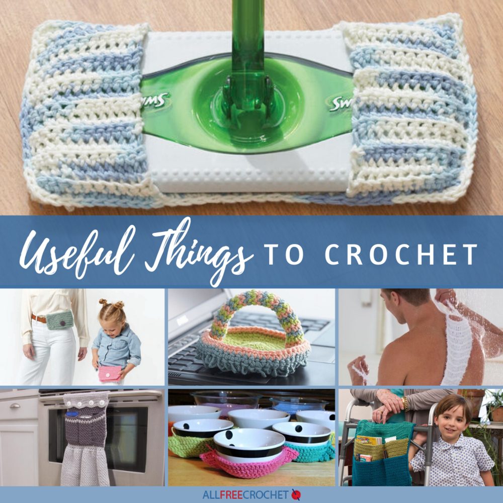 Crochet Storage Ideas: 21 Crochet Organizer Patterns | AllFreeCrochet.com