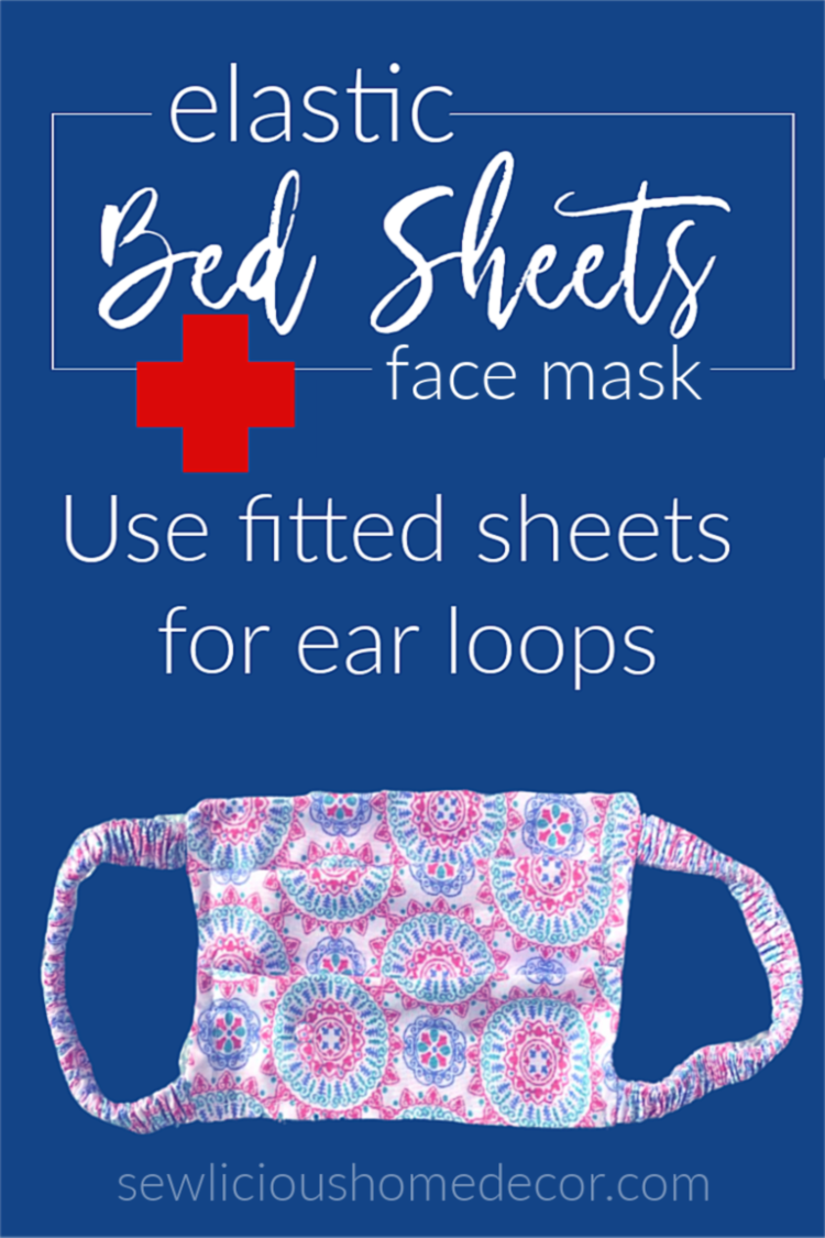 Face Mask W/fitted Sheet Ear Loops | FaveCrafts.com