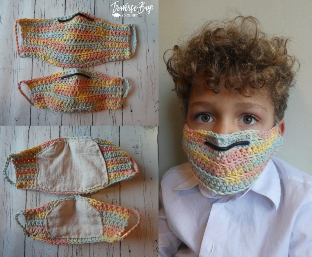 Simple Face Mask | AllFreeCrochet.com