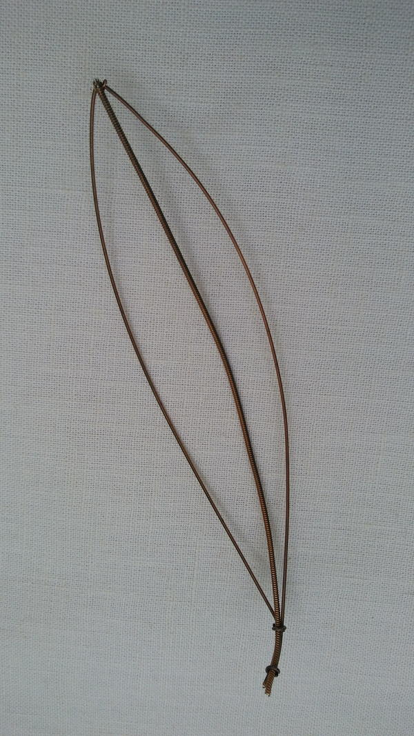 Upcycled Lily Sculpture Made From Used Guitar Strings | FaveCrafts.com