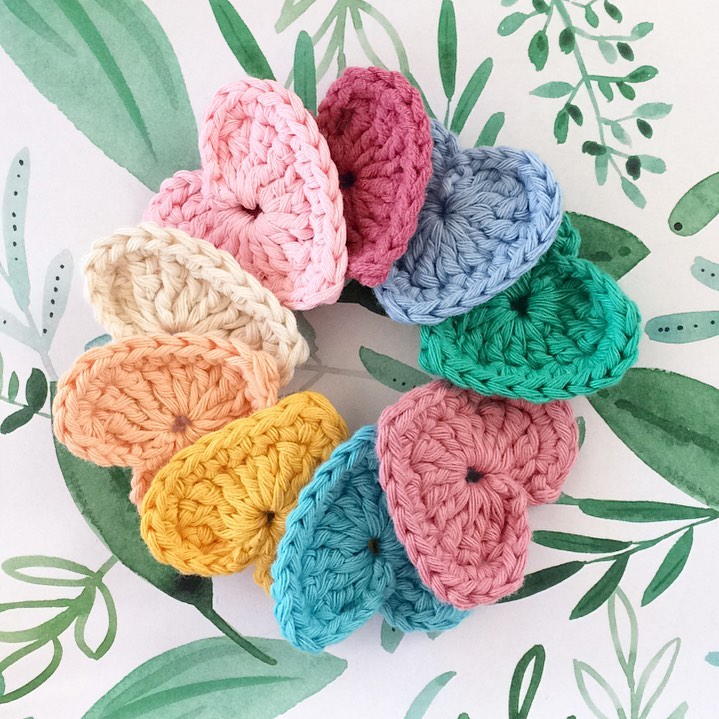Crochet Hearts | AllFreeCrochet.com