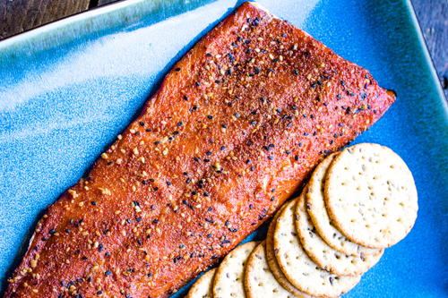 Togarashi Smoked Salmon | RecipeLion.com