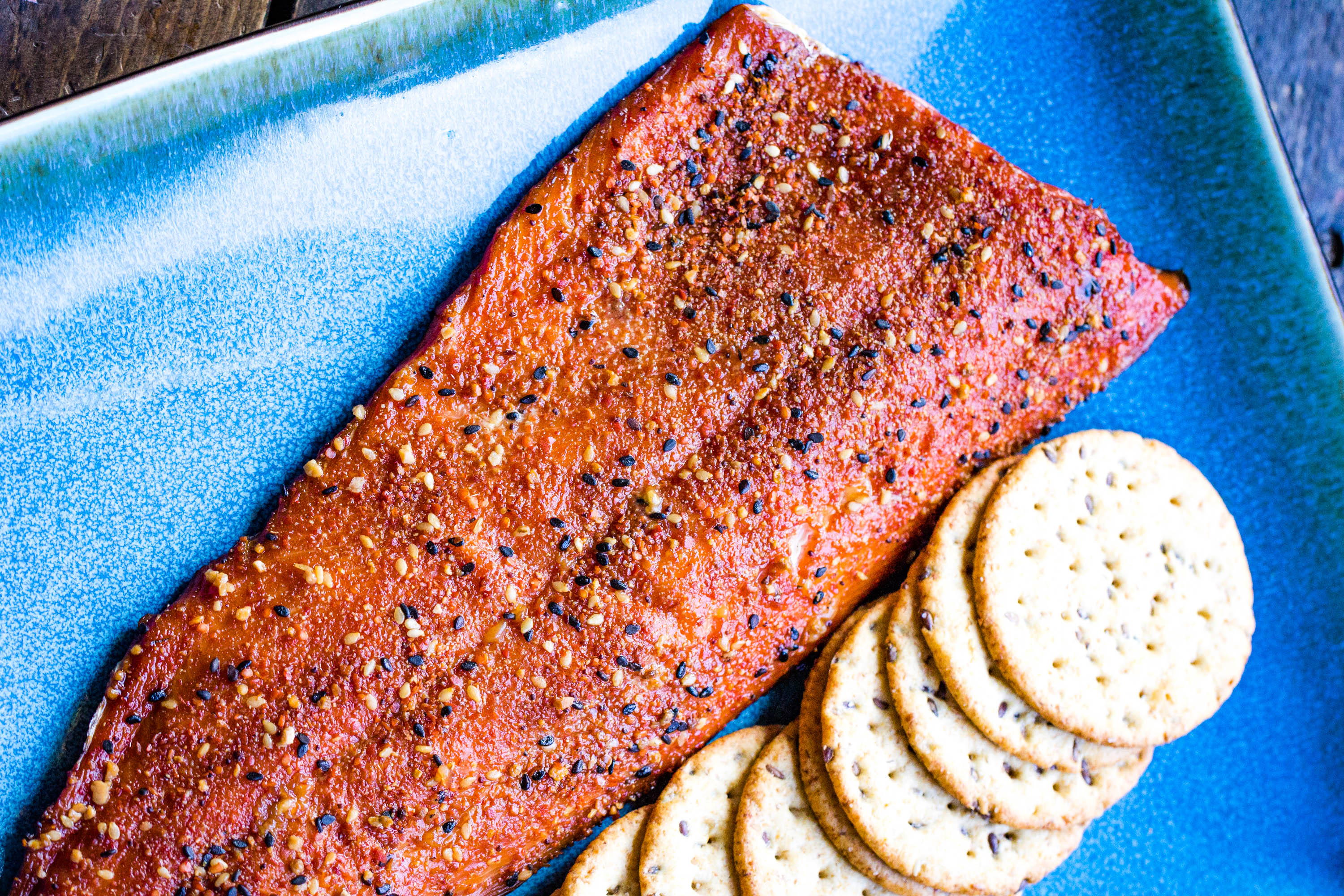 Togarashi Smoked Salmon | RecipeLion.com