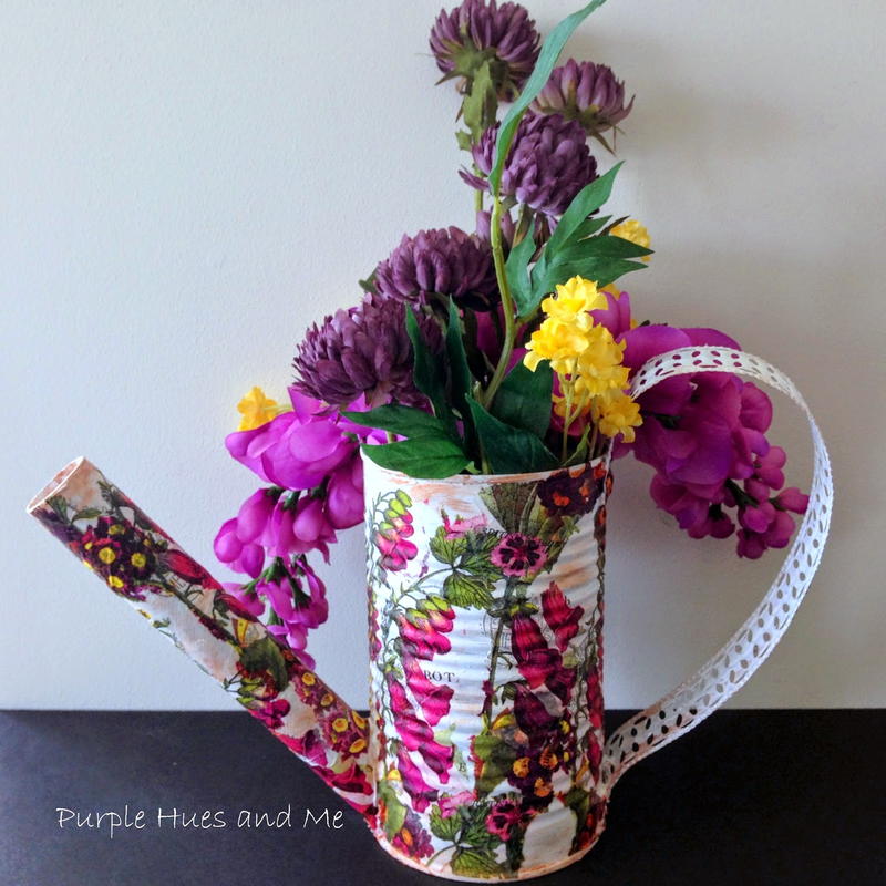 Whimsical Watering Can Flower Pot | FaveCrafts.com