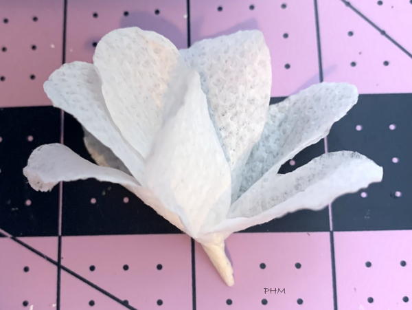 Toilet Paper Flower Blooms DIY | FaveCrafts.com