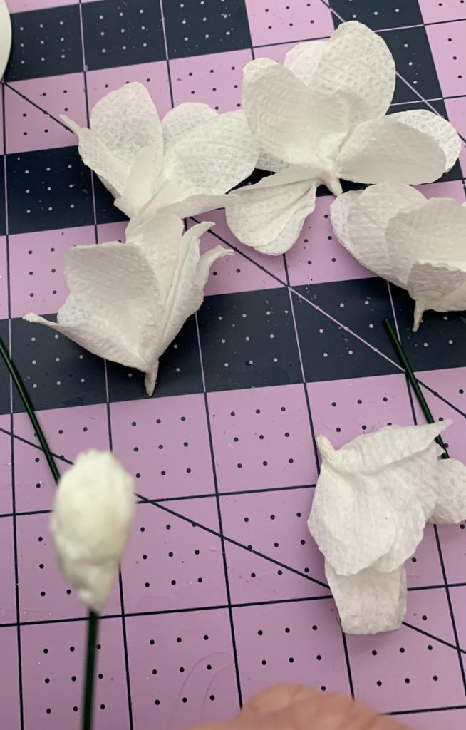 Toilet Paper Flower Blooms DIY | FaveCrafts.com
