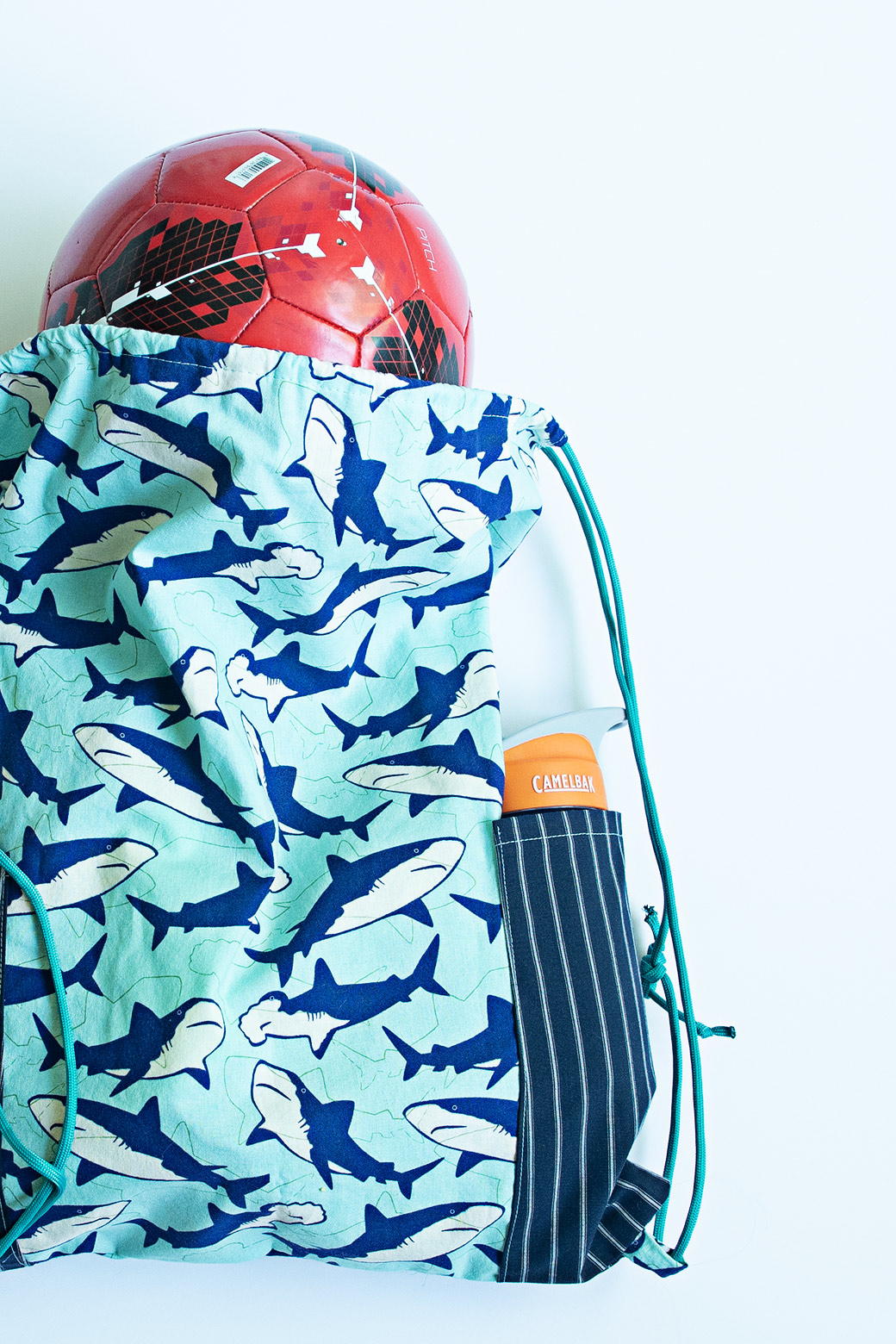 Easy Kids' Drawstring Backpack | AllFreeSewing.com
