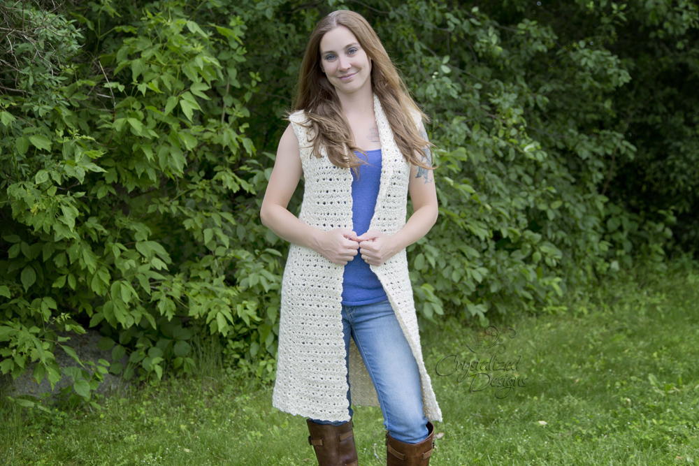 Juniper Vest | AllFreeCrochet.com