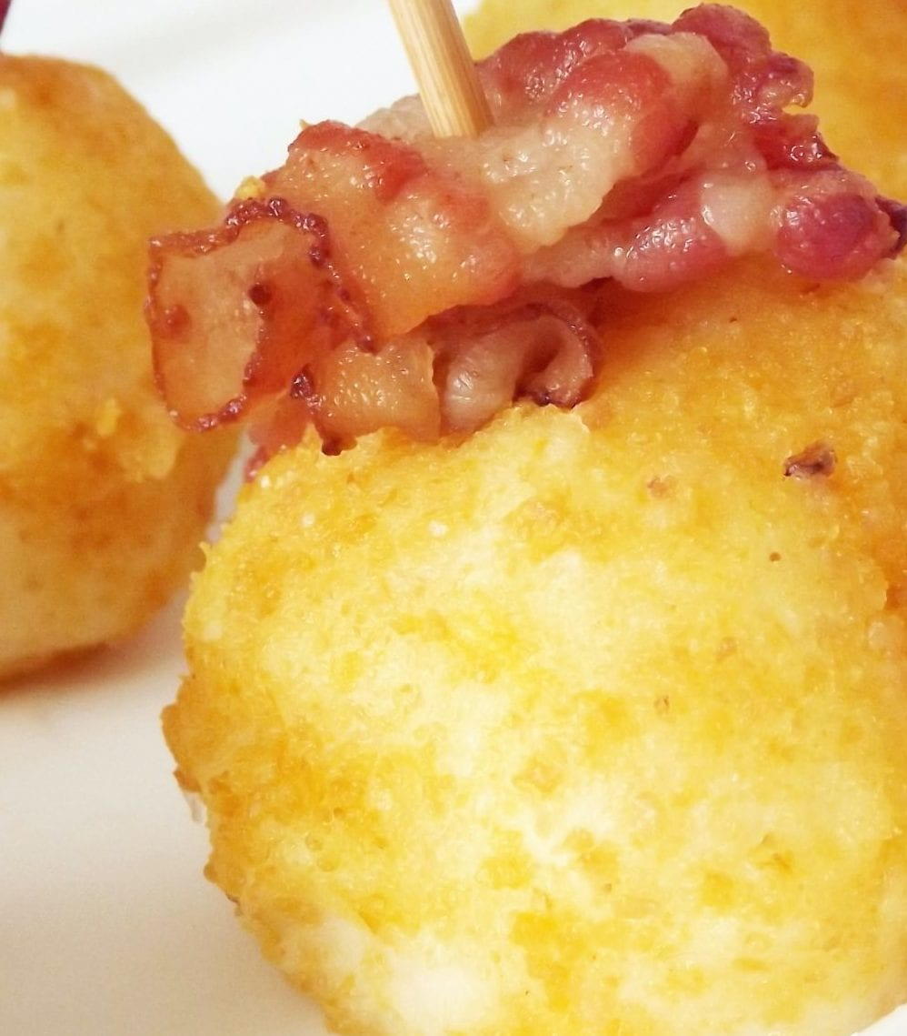 Loaded Mashed Potato Balls | AllFreeCopycatRecipes.com