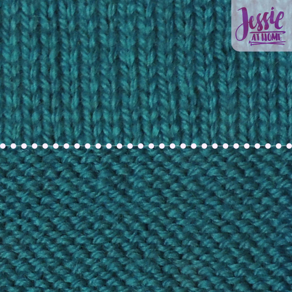 Stockinette Stitch Swatch | FaveCrafts.com